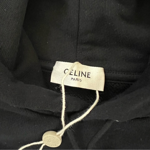 Celine | Tops | Nwt Celine Back Logo Hoodie | Poshmark